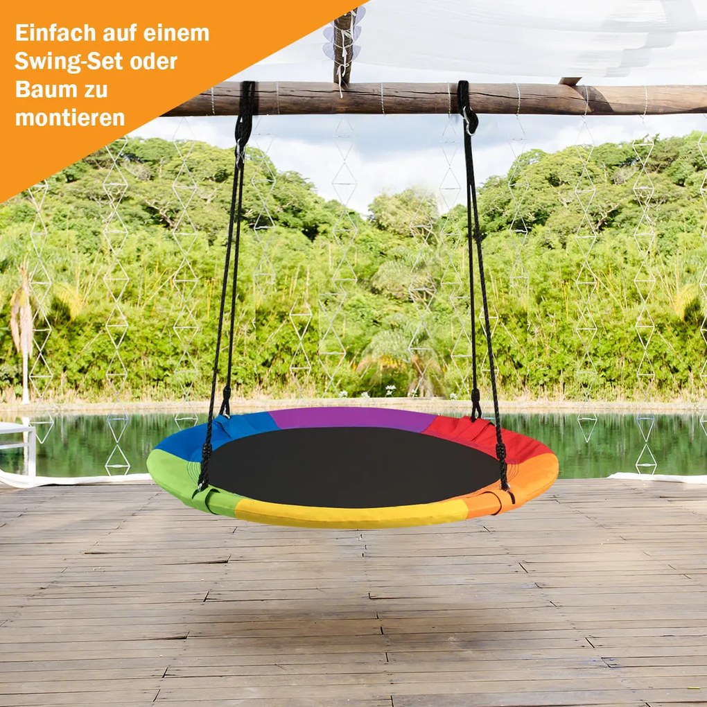 Costway Houpačka hnízdo zahradní houpačka venkovní dětská houpačka do 150 kg