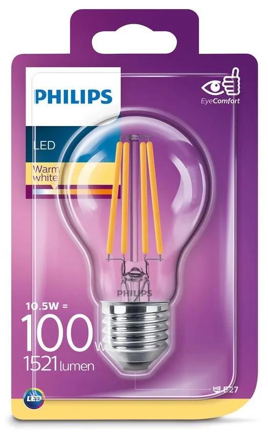 Philips LED Žárovka Philips VINTAGE E27/10,5W/230V 2700K P4207