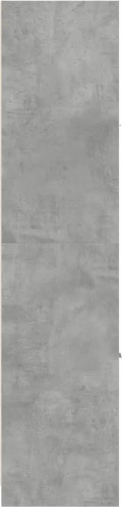 Skříňka na léky betonově šedá 30x41x174,5 cm kompozitní dřevo 3309630