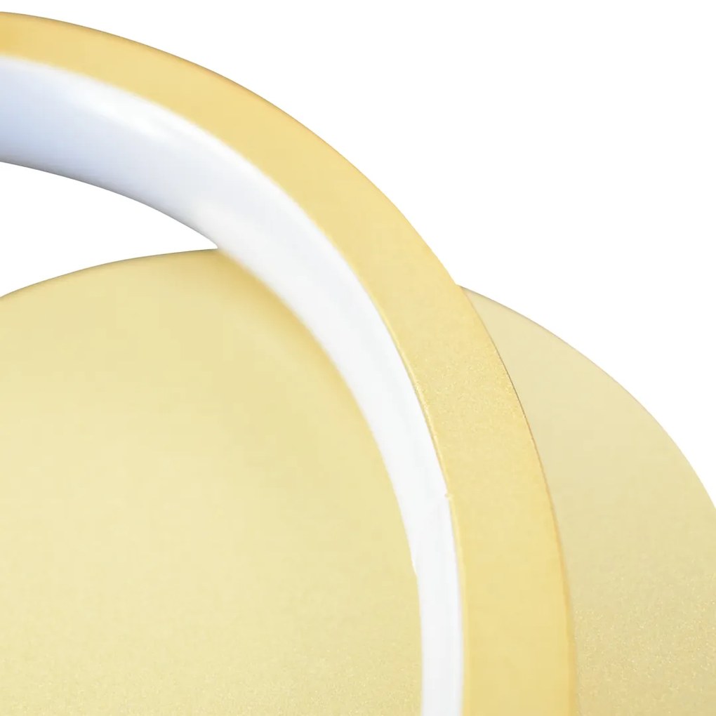 Nástěnné LED svítidlo Hoop, 1x LED 7w, 4000k, g