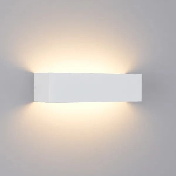 Brilagi - LED Venkovní nástěnné svítidlo DONNANI LED/12W/230V 30 cm bílá IP44