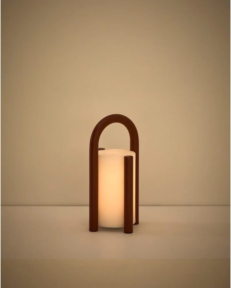 LED přenosné venkovní svítidlo na USB ø 14 cm Leros – Kave Home