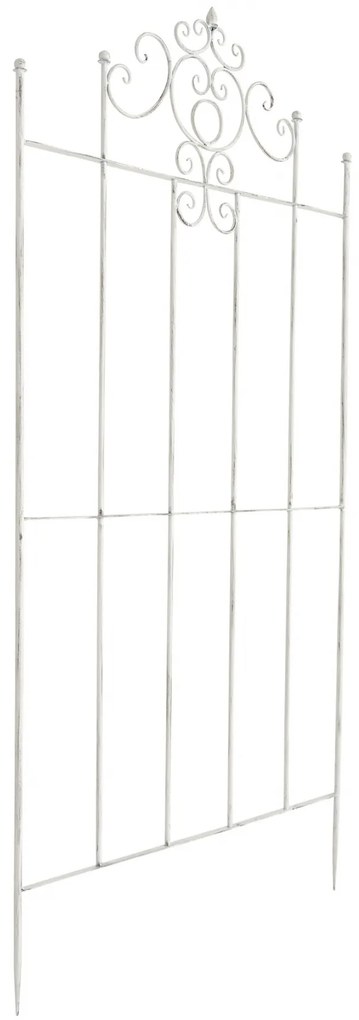 Mřížka na popínavé rostliny Paula - 180 x 85,5 cm - Bílá antik