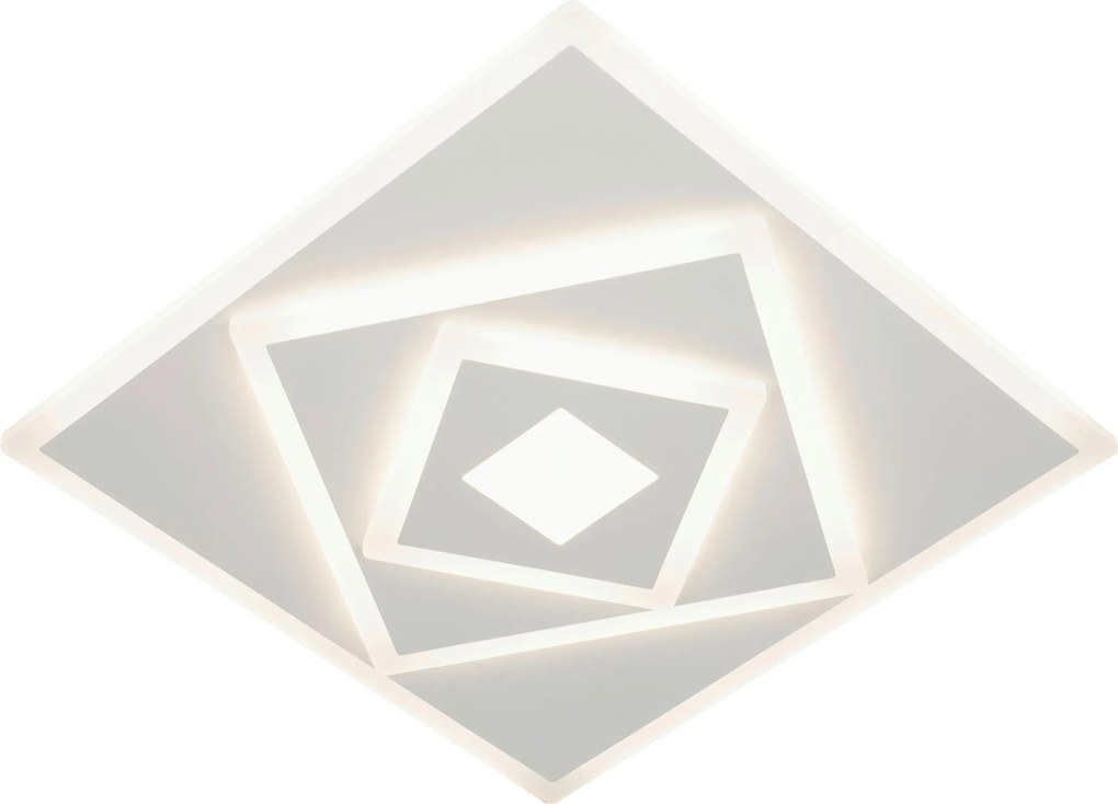 XXXLutz STROPNÍ LED SVÍTIDLO, 40/40/6 cm Novel - Online Only svítidla - 003783001301