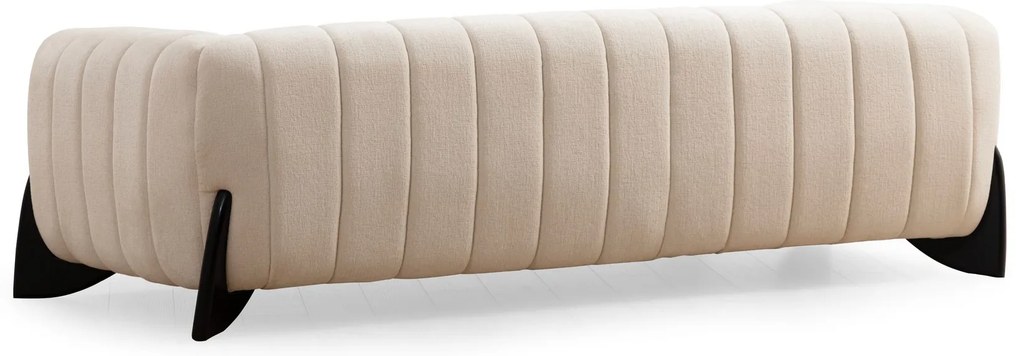 Hanah Home Třímístná pohovka SANDREO bílá 248 cm