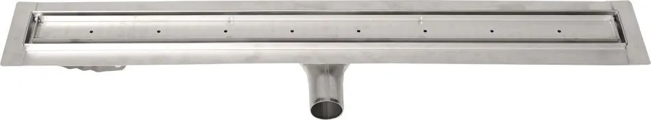 Gelco Manus Piastra GMP82 sprchový kanálek s roštem pro dlažbu 650 x 130 x 55 mm nerez