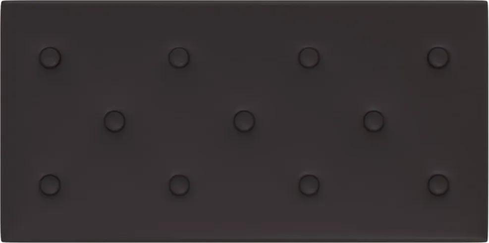 vidaXL Nástěnné panely 12 ks 60 x 30 cm umělá kůže 2,16 m² [343988] Barva: Hnědá