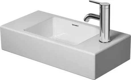 Duravit Vero Air - Umyvátko do nábytku, otvor pro baterii vpravo, bílá 0724500008