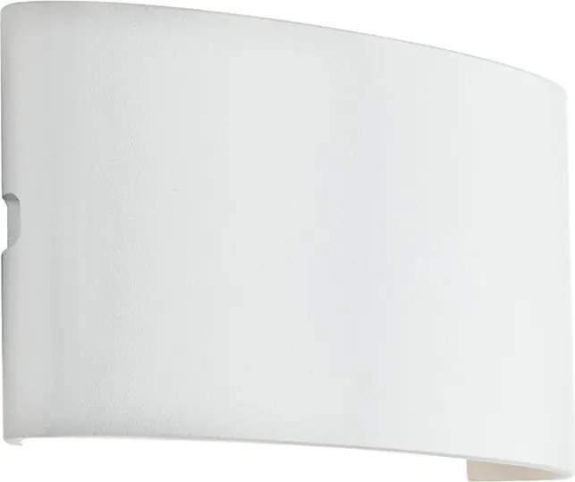 FAN LED-W-BEETLE BCO Venkovní nástěnné svítidlo LED BEETLE bílá hliník 6W 600lm CCT IP54 8x17x4 cm - FANEUROPE