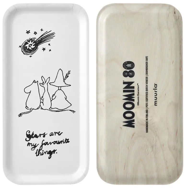 Podnos Moomin 27x13cm / 80. výročí