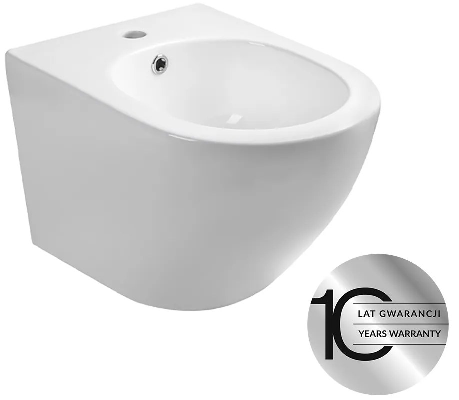 Laveo Závěsný bidet Desna - VBD_600C, bílá