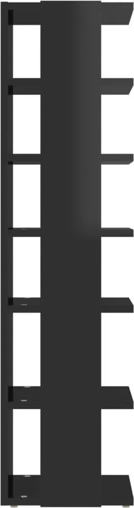 vidaXL Marketos Botníky 2 ks černé s vysokým leskem 27,5x27x102 cm