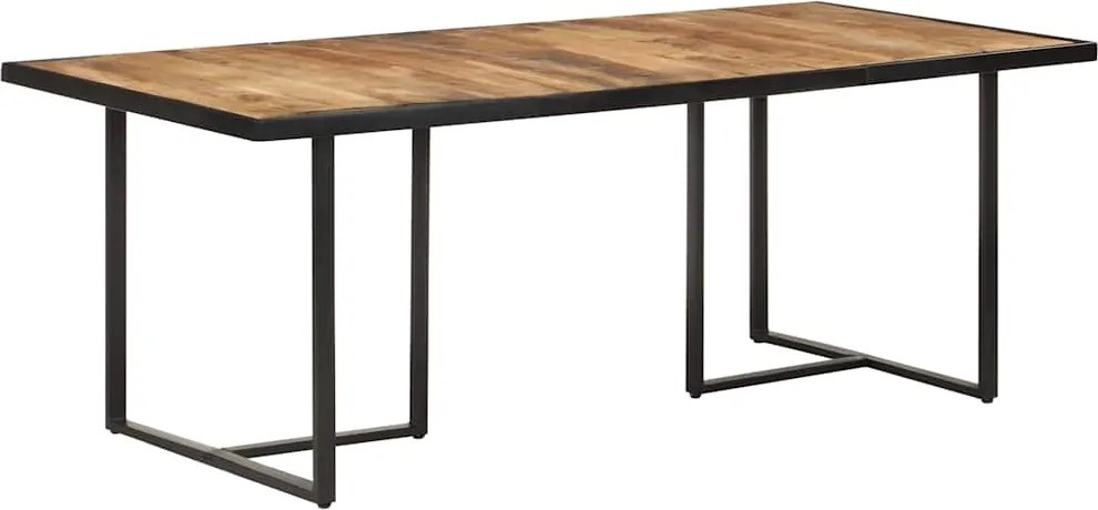 Jídelní stůl 200 cm hrubé mangovníkové dřevo 320697