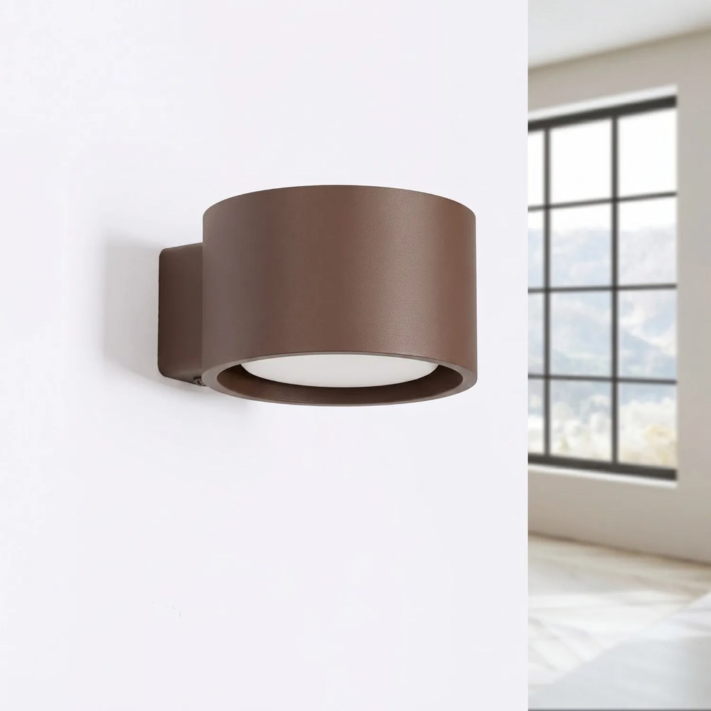 Sollux Lighting Nástěnné svítidlo MODO 1 hnědé GX53