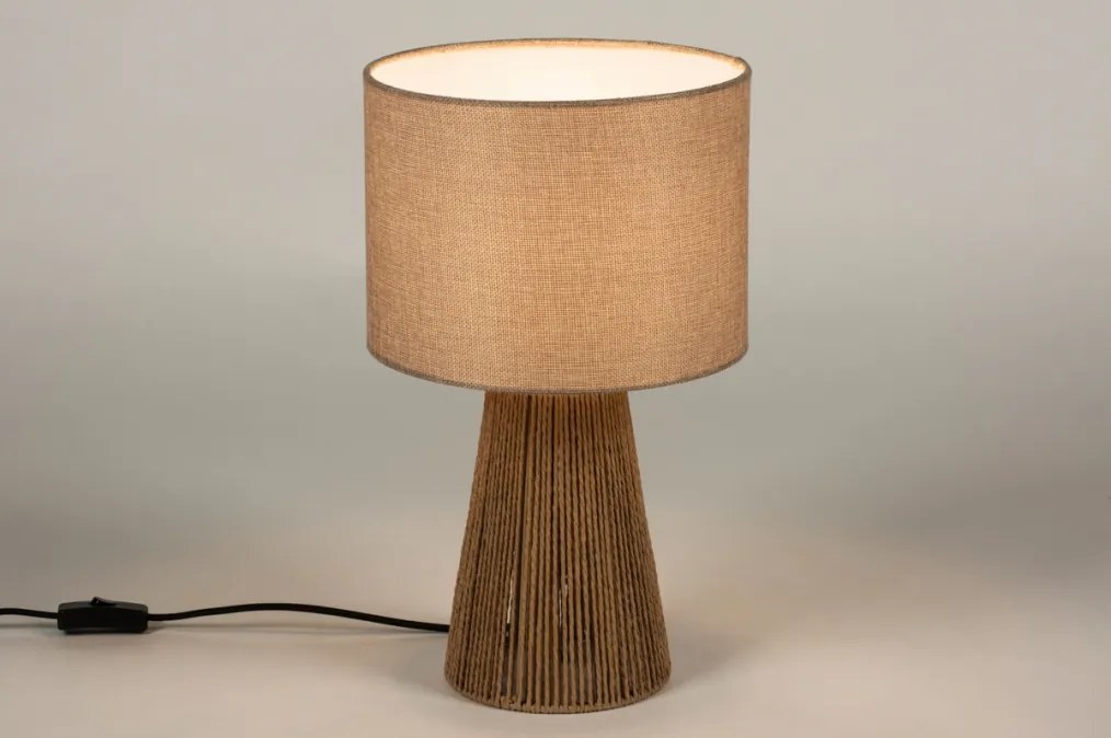 Stolní lampa Marlenn Sail Brown