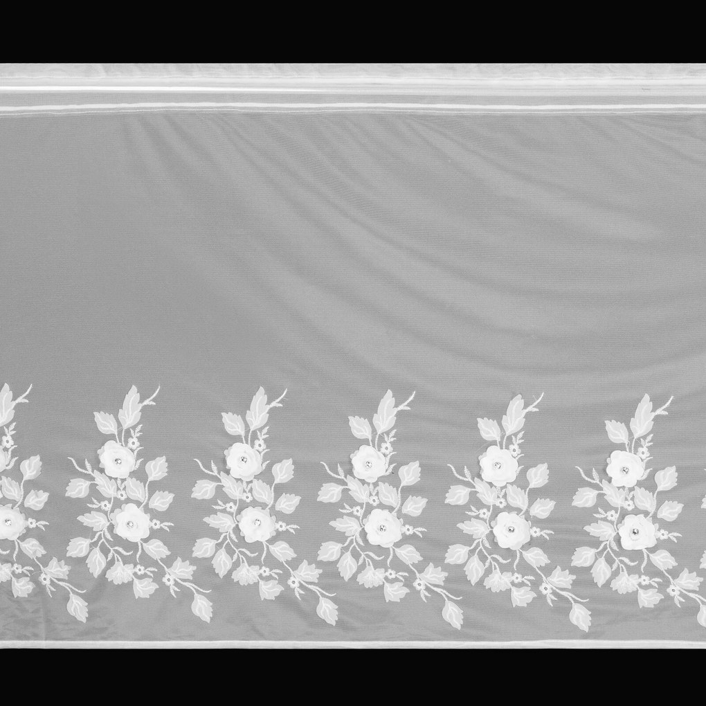 KRÁTKÁ ZÁCLONA NA PÁSCE EVA MINGE ROSES4 150X70 CM KVĚTY