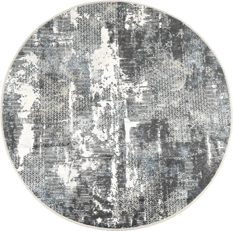 Koberec pratelný vícebarevný Ø 120 cm 136596