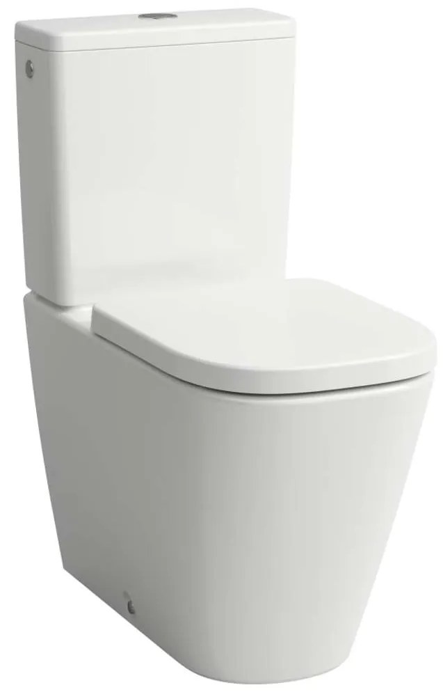 Laufen Meda - WC kombi mísa, vario odpad, Rimless, bílá H8241110000001