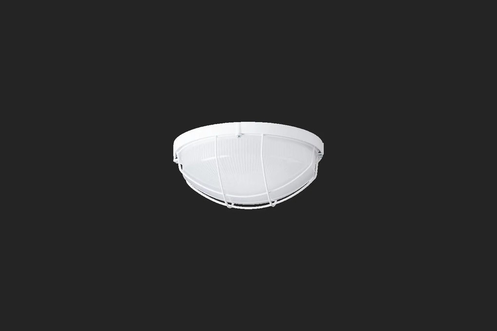 OS ELE57756 ELEKTRA 4 stropní/nástěnné průmyslové plastové svítidlo bílá IP65 4000 K 15W LED nouzové kombinované 3 h (původní kód OS 57756) - OSMONT