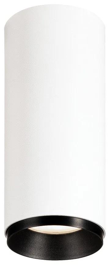 LA 1004144 NUMINOS® CL PHASE S vnitřní LED přisazené stropní svítidlo bílá/černá 4000 K 60° - BIG WHITE (SLV)