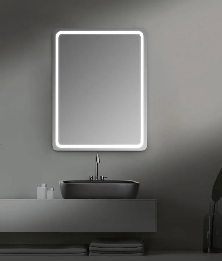Sapho, NYX LED podsvícené zrcadlo 600x800mm, NY060
