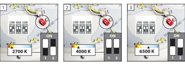 APLED - LED Koupelnové svítidlo se senzorem LENS LED/16W/230V IP44 2700-6500K