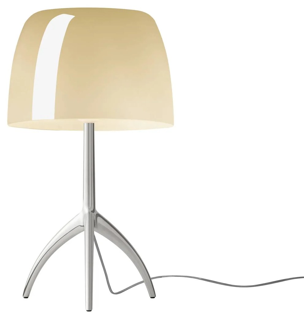 Foscarini Lumiere grande hliník/krémová stmívač