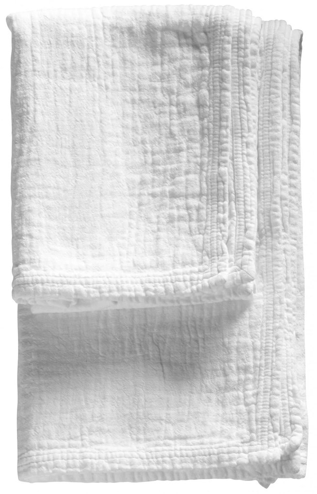Tine K Home Bavlněná osuška White 90x150cm, bílá barva, textil