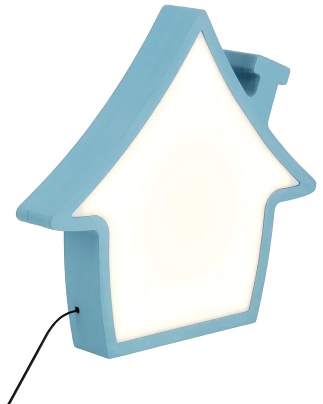 Dětská lampička HOUSE LED Candellux Růžová