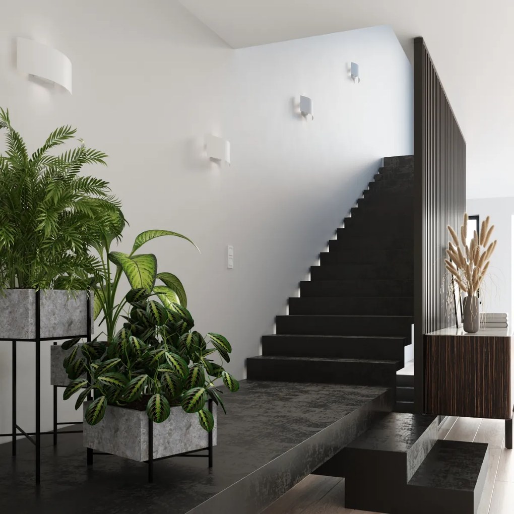 Sollux Lighting Nástěnné svítidlo MAGNUS bílé