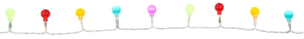 BRIGHT LIGHTS LED Světelný řetěz s USB barevné koule 20 světel