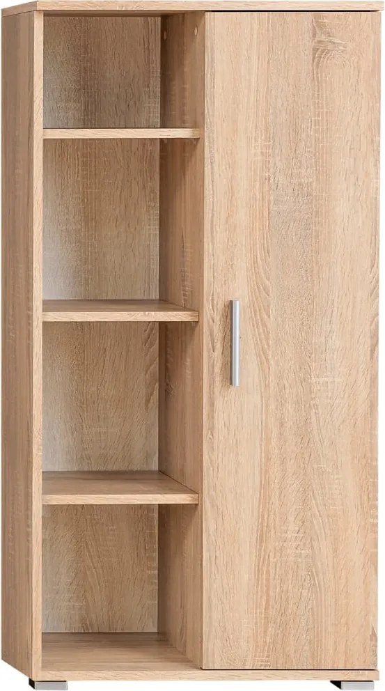 Obývací stěna s LED osvětlením dub sonoma 246029
