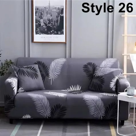 Moderní elastické potahy na pohovky Rozměry (cm): 3místná pohovka 190-230 cm, Varianta: Styl 26