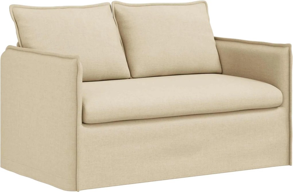 Set pohovek 2 ks Krémová Textil 3407528