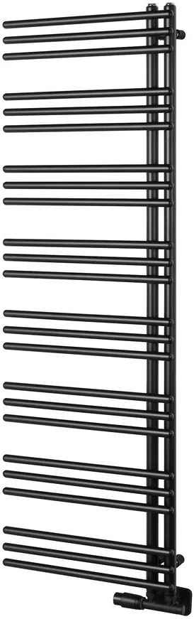 Aqualine POSEIDON otopné těleso 450 x 1540 mm černá mat PS415B