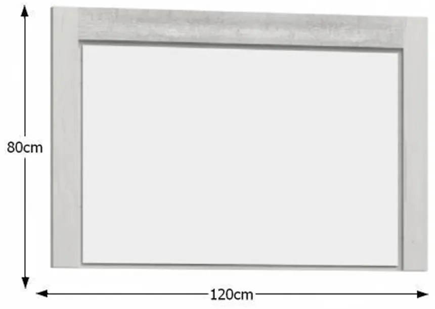 Kondela Zrcadlo, jasan bílý, INFINITY I-12