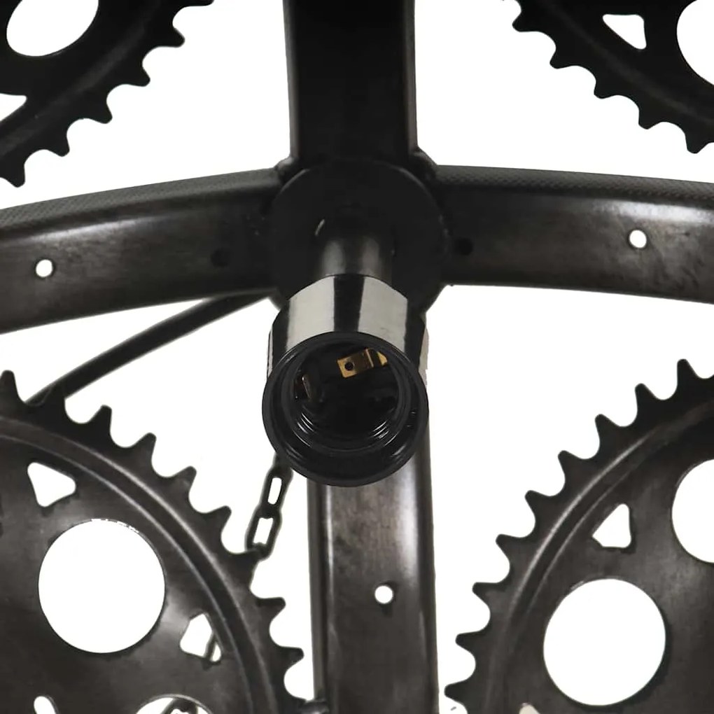 Industriální stropní svítidlo ve stylu řetězových kol 45 cm E27 323714