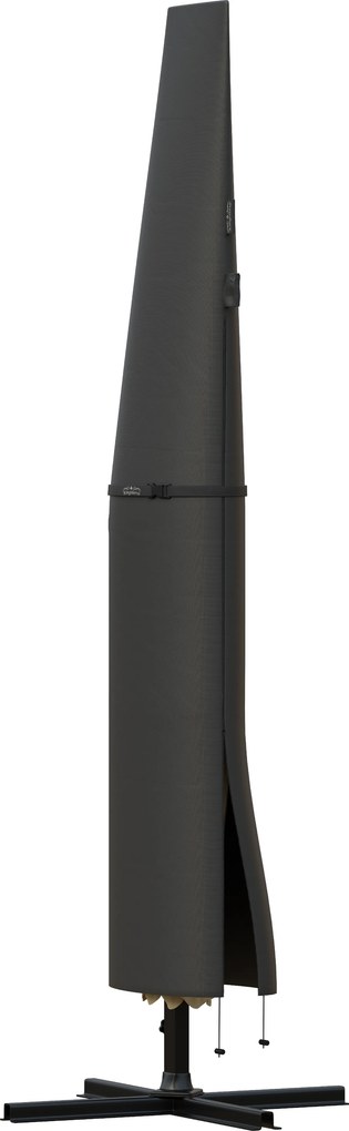 Kryt Slunečník/Závěsný slunečník antracitová Ø350cm