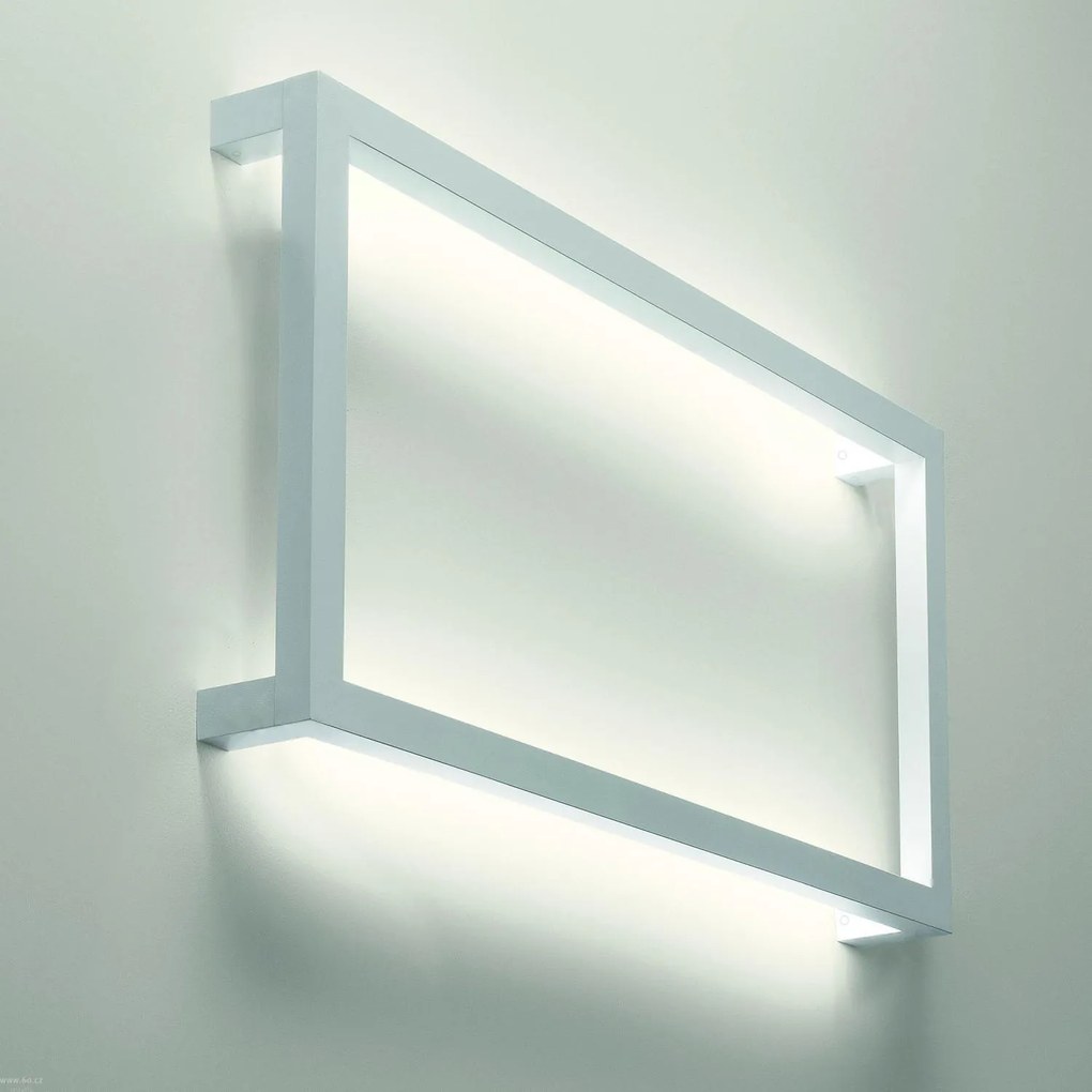 Axo light PLFWP180LEDBCXX Framework, bílé svítidlo pro nepřímé osvětelní, 67,2W LED 3000K, 127x65cm, výška 22,3cm