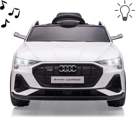 Elektrické autíčko Audi E-Tron Sportback bílé