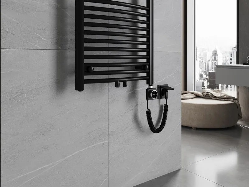 Mexen Ares elektrický radiátor 1200 x 400 mm, 400 W, černý - W102-1200-400-6400-70
