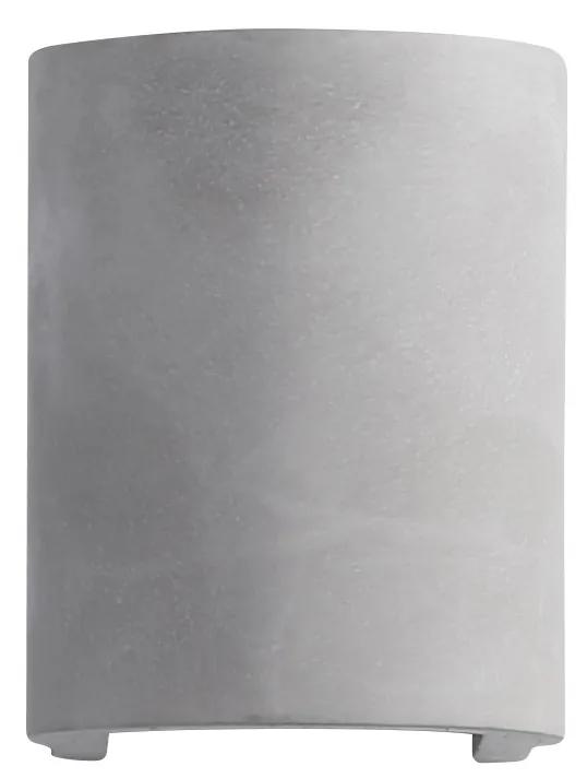 Nova Luce Svítidlo CADMO R WALL GREY nástěnné, IP 65, 6 W 9162141