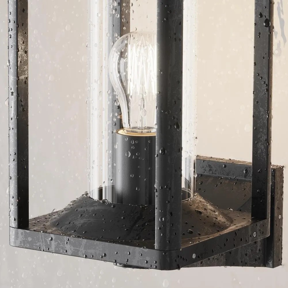 M O452WL-01GF Nástěnné svítidlo Cell E27 15W černý hliník IP65  - MAYTONI