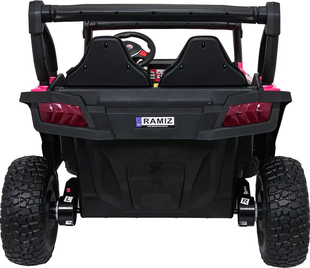 Ramiz Elektrická bugina Gravity pro děti růžová + pohon 4x4 + dálkové ovládání