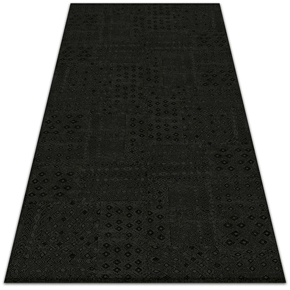Moderní venkovní koberec Dark textury