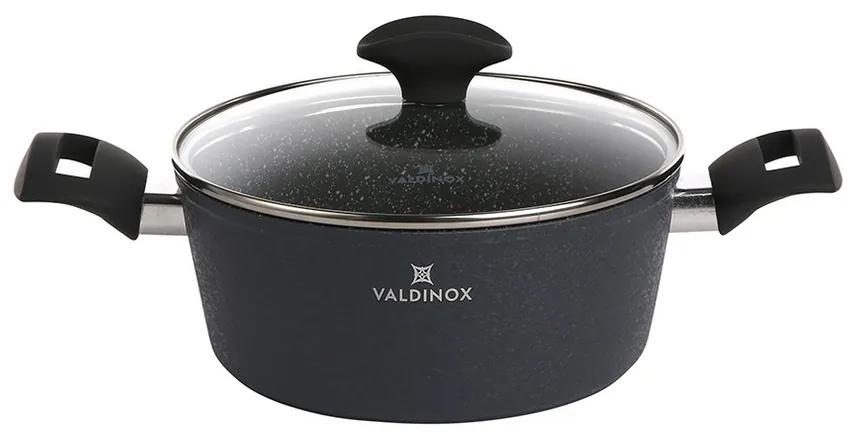 Valdinox Grey Kastrol s nepřilnavým povrchem s poklicí, 20 cm
