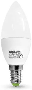 Žárovka LEDSHINE, E14, C37, 7W, 560lm, 4000K, neutrální bílá Blm LEDSHINE