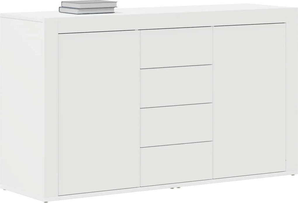 Servírovací skříň Bílá 120 x 36 x 69 cm Kompozitní dřevo 3333856