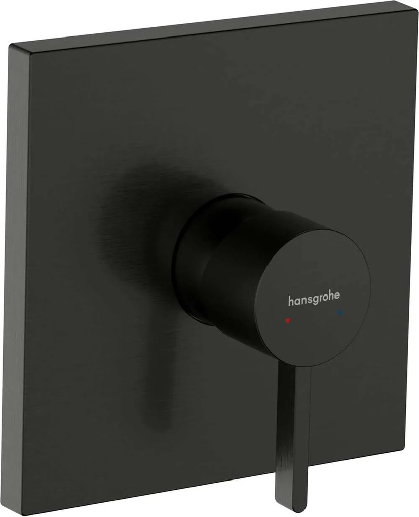 Hansgrohe Finoris - Sprchová baterie pod omítku, kartáčovaný černý chrom 76615340