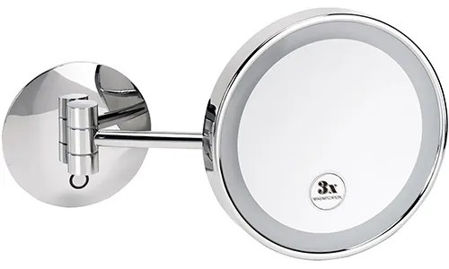 Bemeta Design Kosmetické zrcátko, ø 200 mm, s LED osvětlením - 116201772